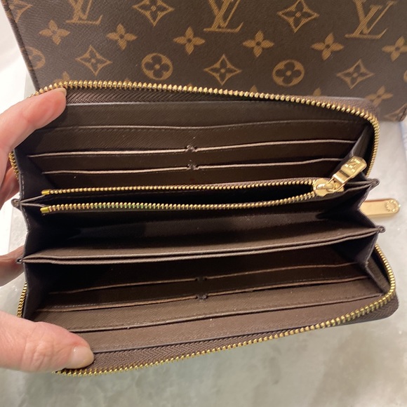 Louis Vuitton | Bags | Louis Vuitton Zip Wallet In Dust Bag | Poshmark